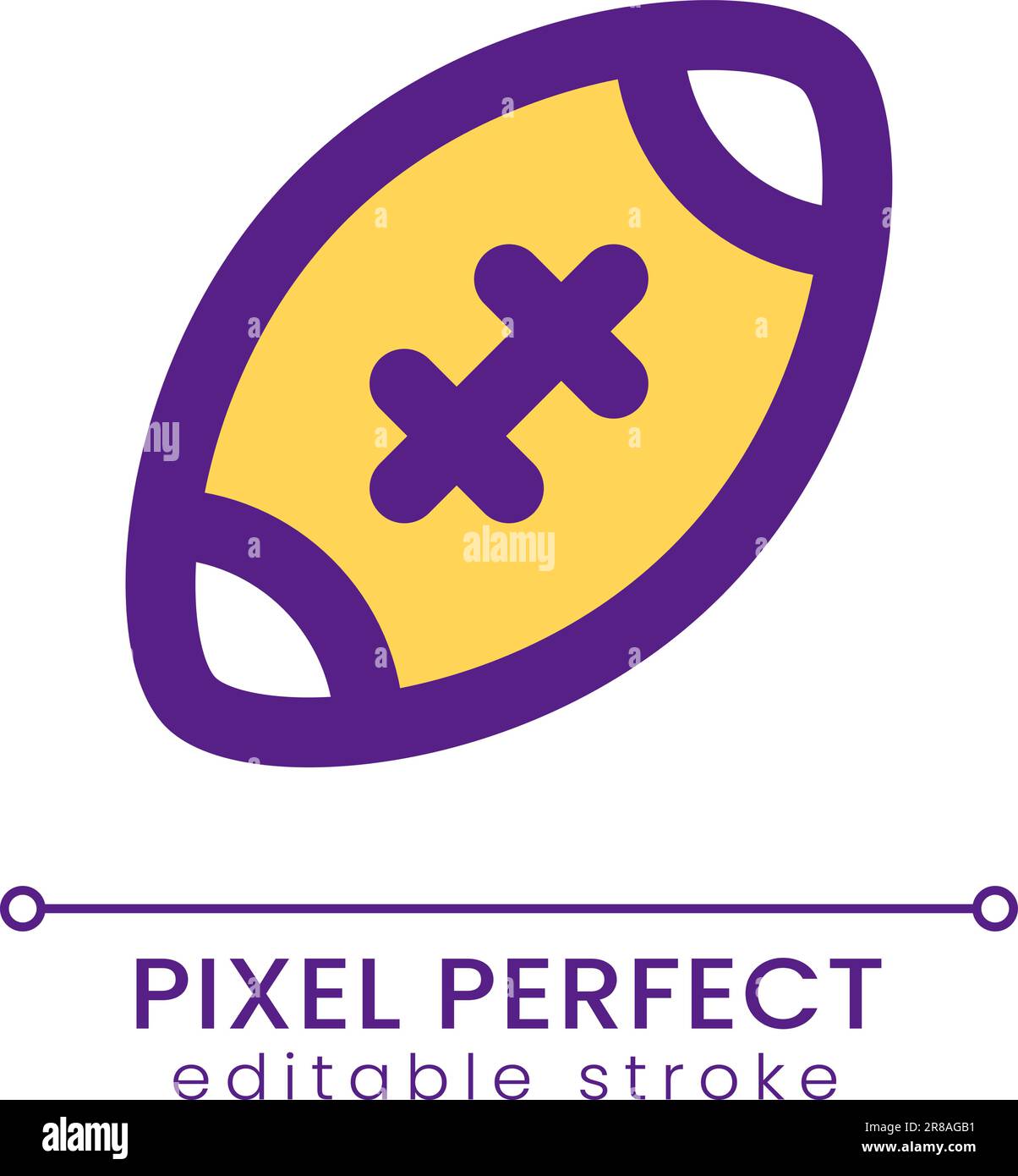 Editable football logo hi-res stock photography and images - Alamy
