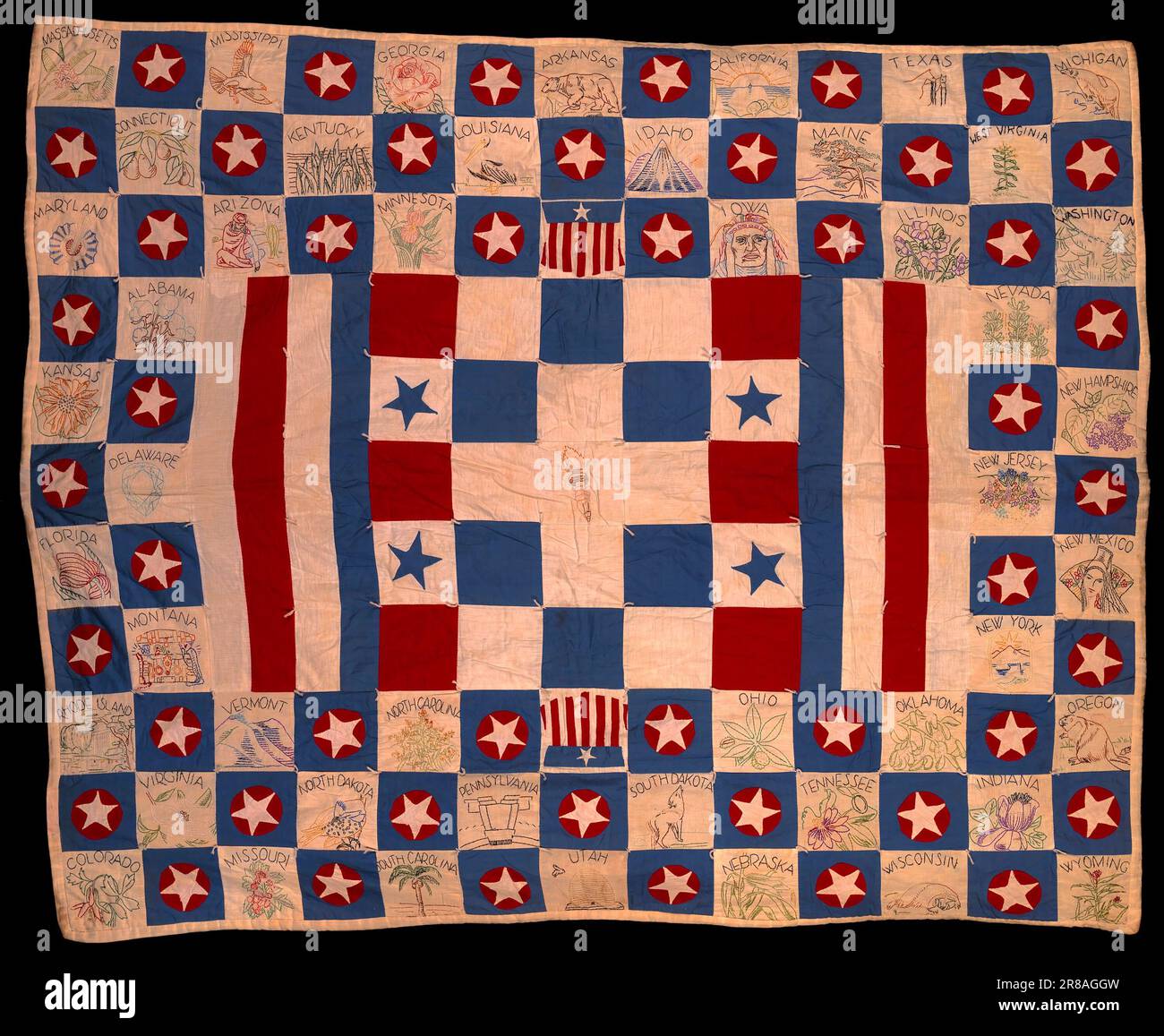 State quilt hi-res stock photography and images - Alamy