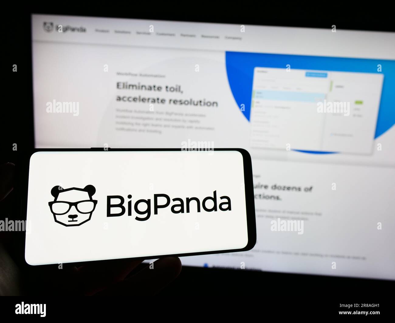 Bigpanda logo hi-res stock photography and images - Alamy