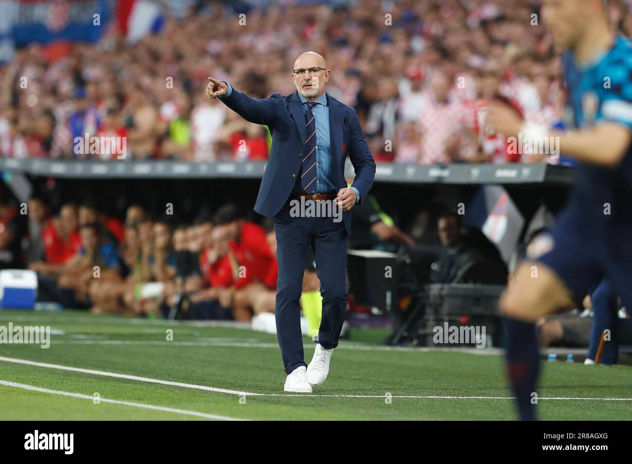Rotterdam, Netherlands. 18th June, 2023. Luis de la Fuente (ESP ...