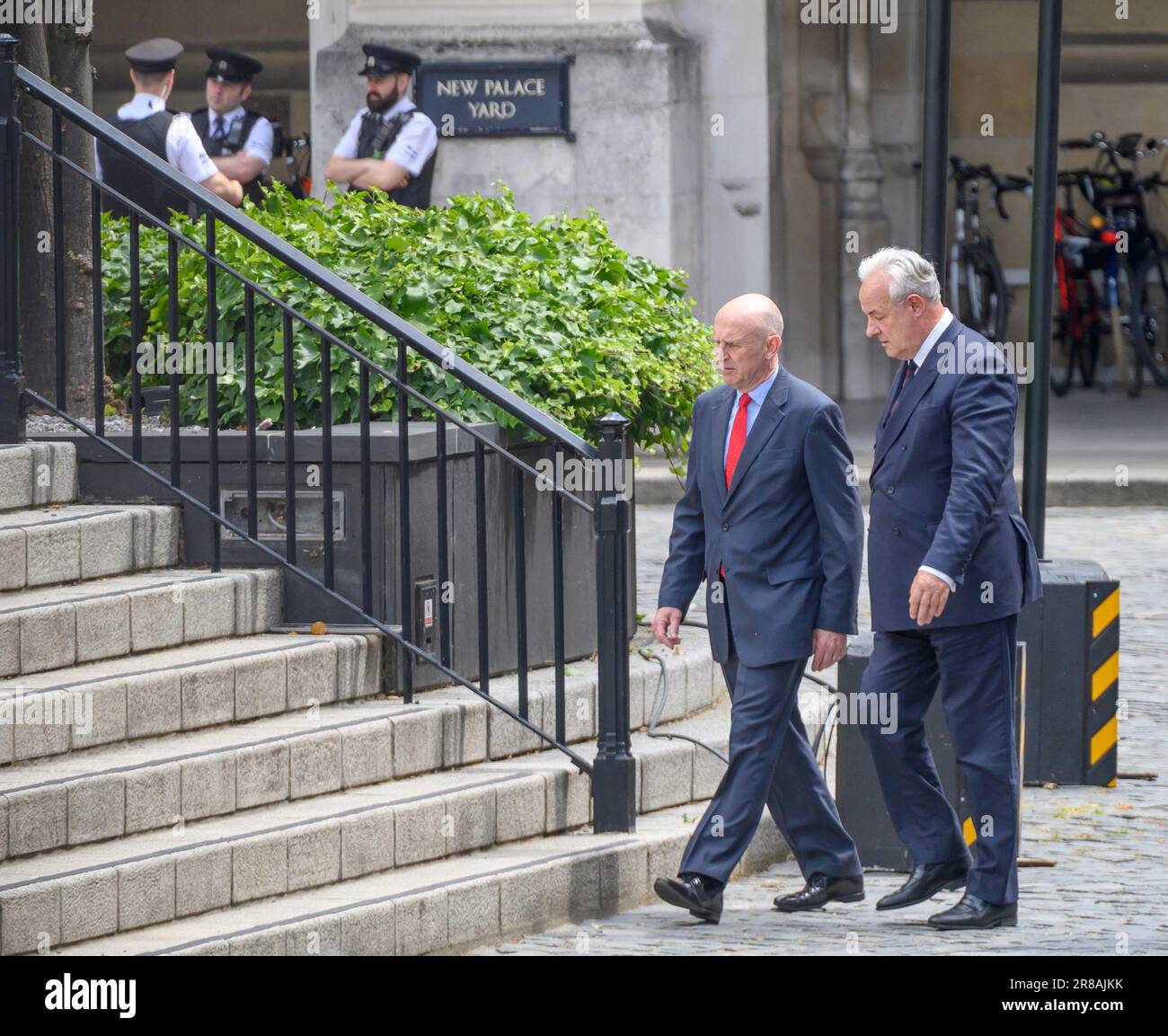 Shadow Defence Secretary John Healey and James Gray MP (Con: North ...