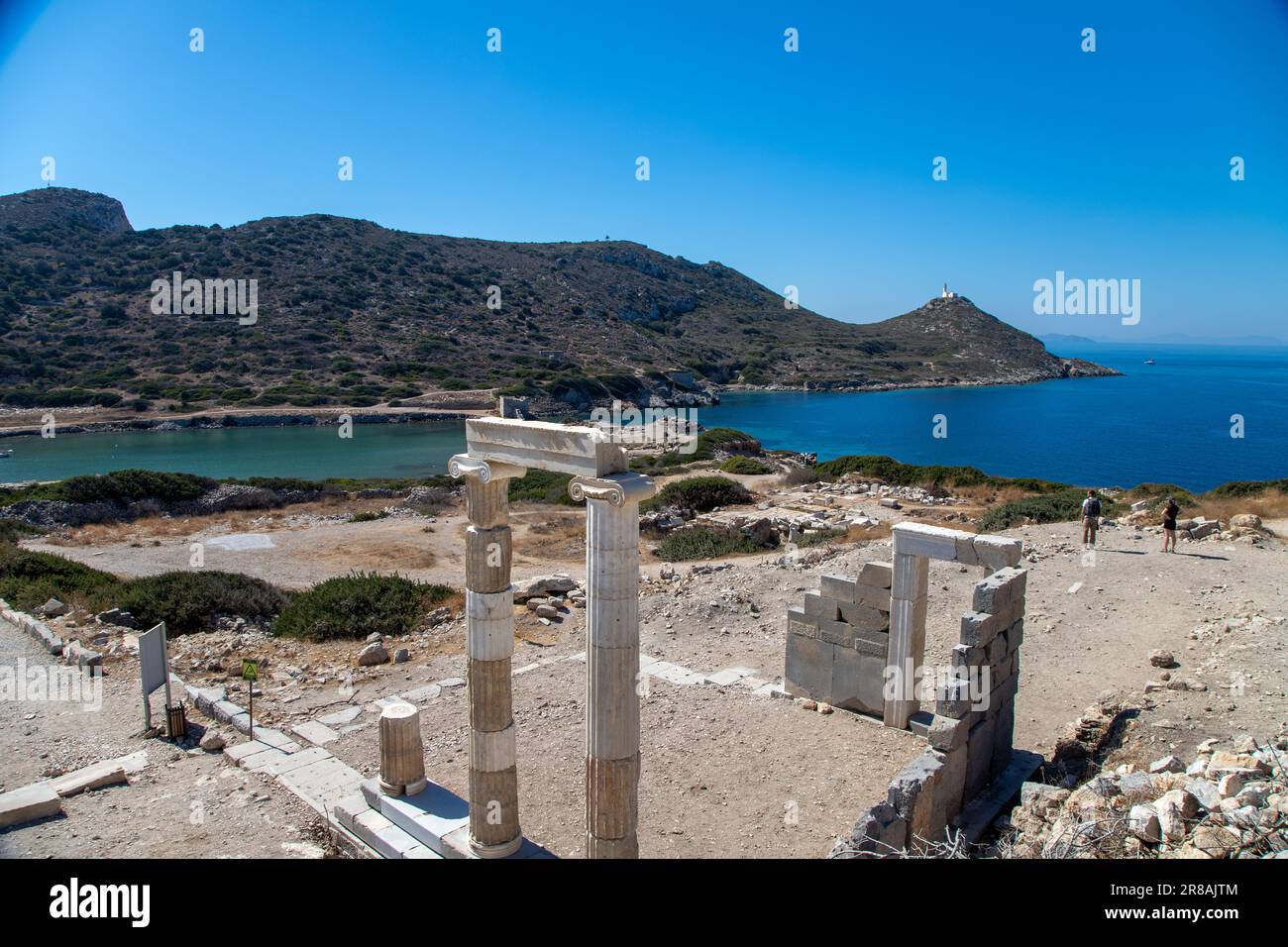 Mugla,Datca,Turkey - 10-09-2022:The ancient city of Knidos is in the ...
