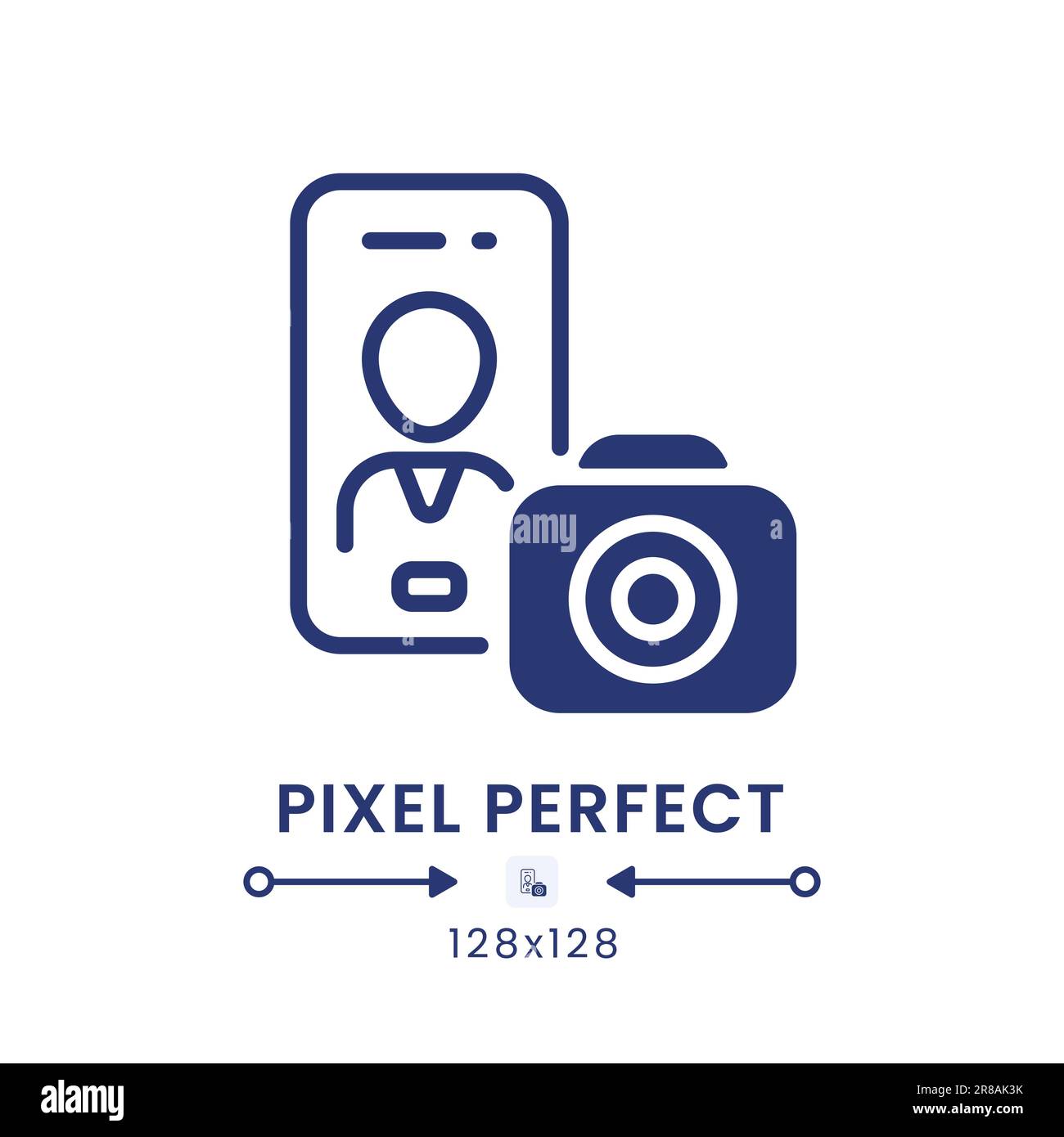 Photography app black solid desktop icon Stock Vector Image & Art - Alamy