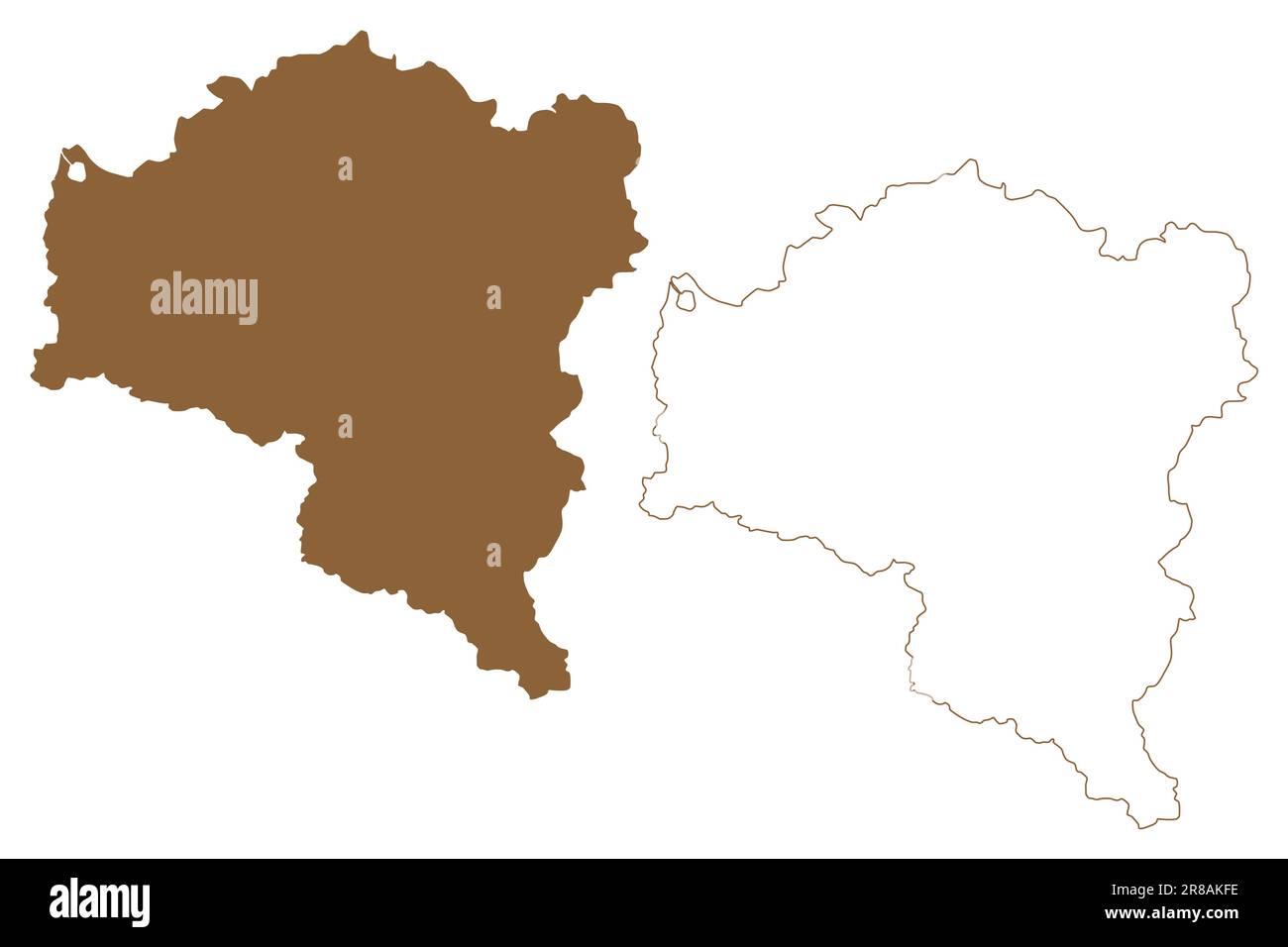Bludenz district (Republic of Austria or Österreich, Vorarlberg or ...