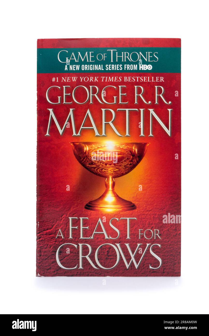 A Feast for Crows by George R. R. Martin isolated on white background ...