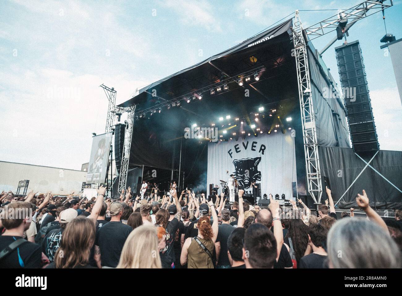 Copenhagen, Denmark. 15th, June 2023. Festival goers attend one of many ...