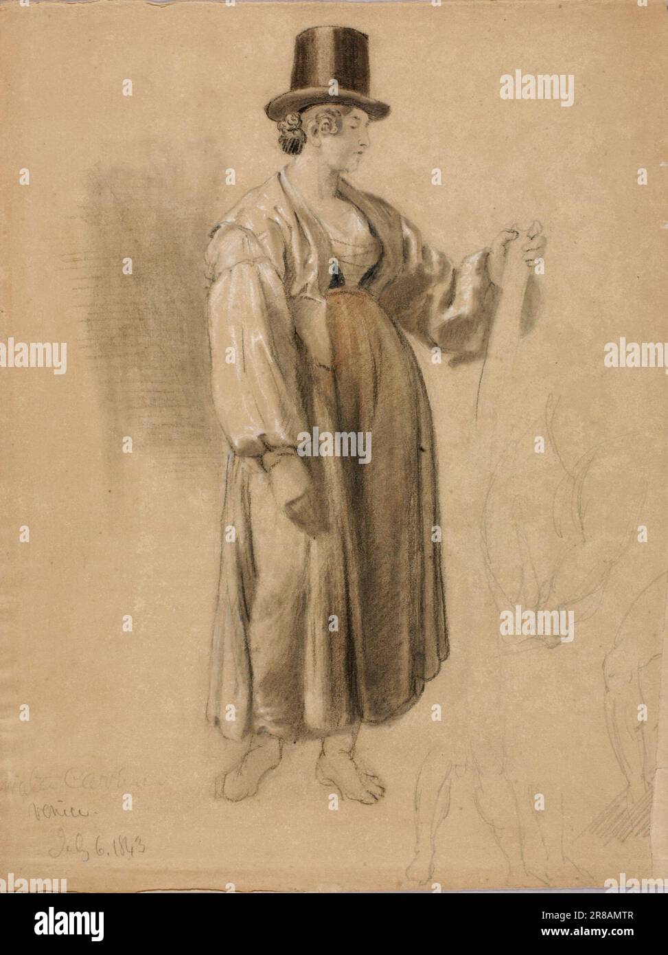 Water Carrier, Venice 1843 by Miner Kilbourne Kellogg, born Manlius ...