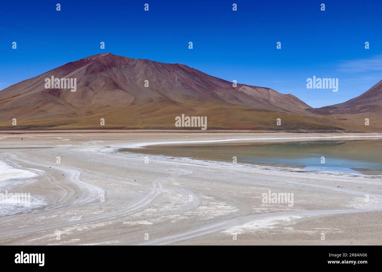 Picturesque Laguna Verde, just one natural sight while traveling the ...