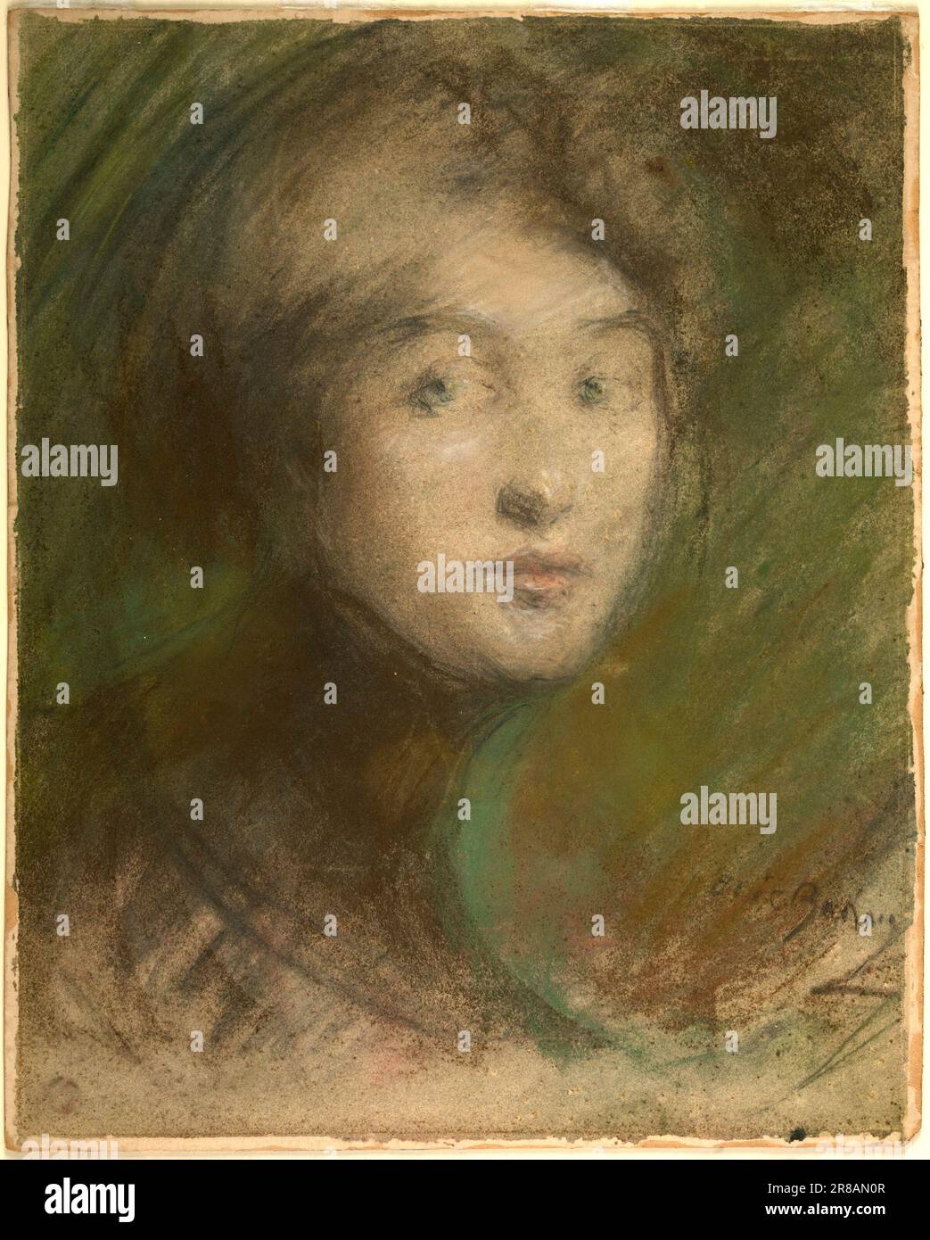Freda ca. 1890 by Alice Pike Barney, born Cincinnati, OH 1857-died Los ...