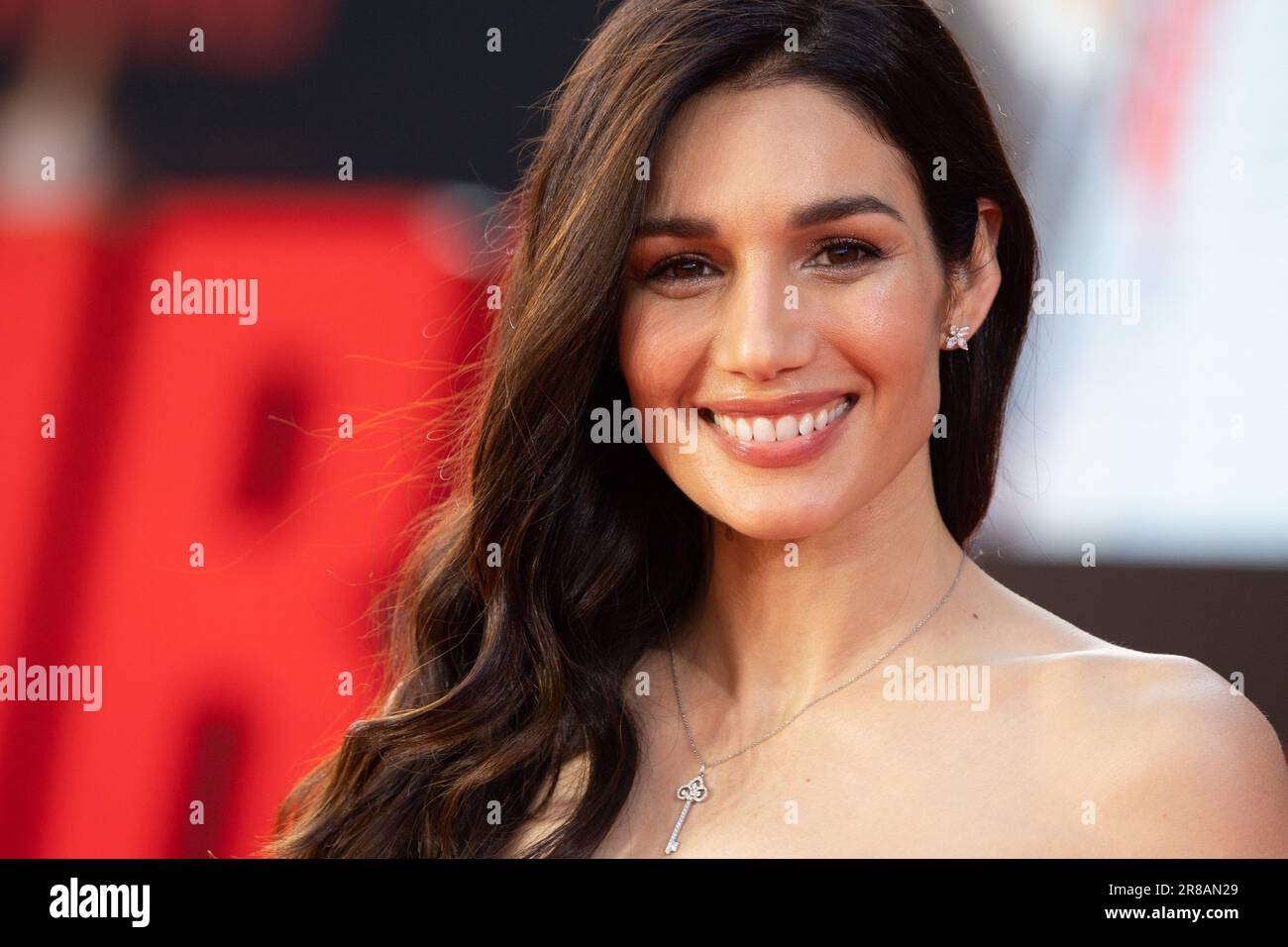 Mariela Garriga (in an Armani dress and Tiffany jewels) attends the ...