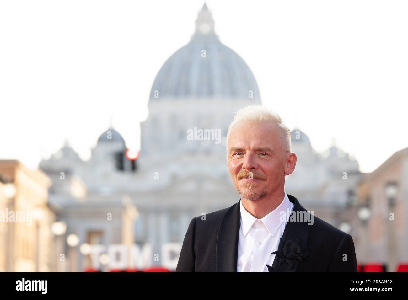 Simon Pegg attends the Global Premiere of Paramount Pictures' "Mission ...
