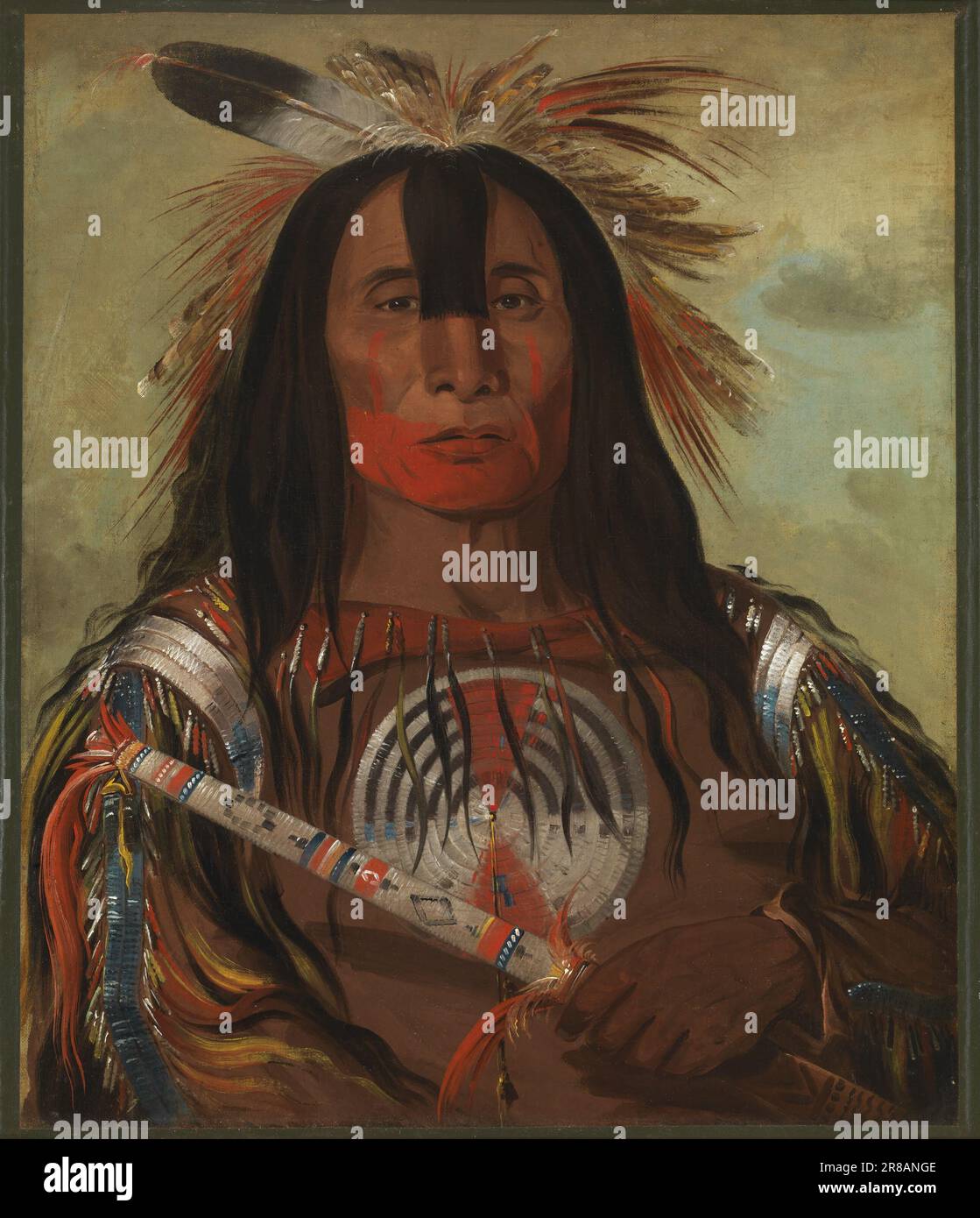 Stu-mick-o-súcks, Buffalo Bull's Back Fat, Head Chief, Blood Tribe 1832 ...