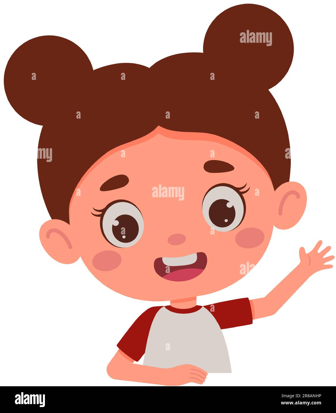 Silly Girl Cartoon