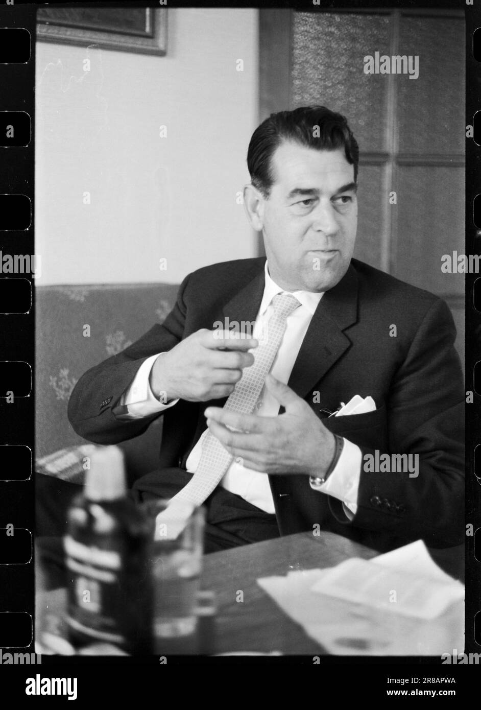 Current 40-8-1960: At the bottom of the inverted pyramid. Peder Søiland ...