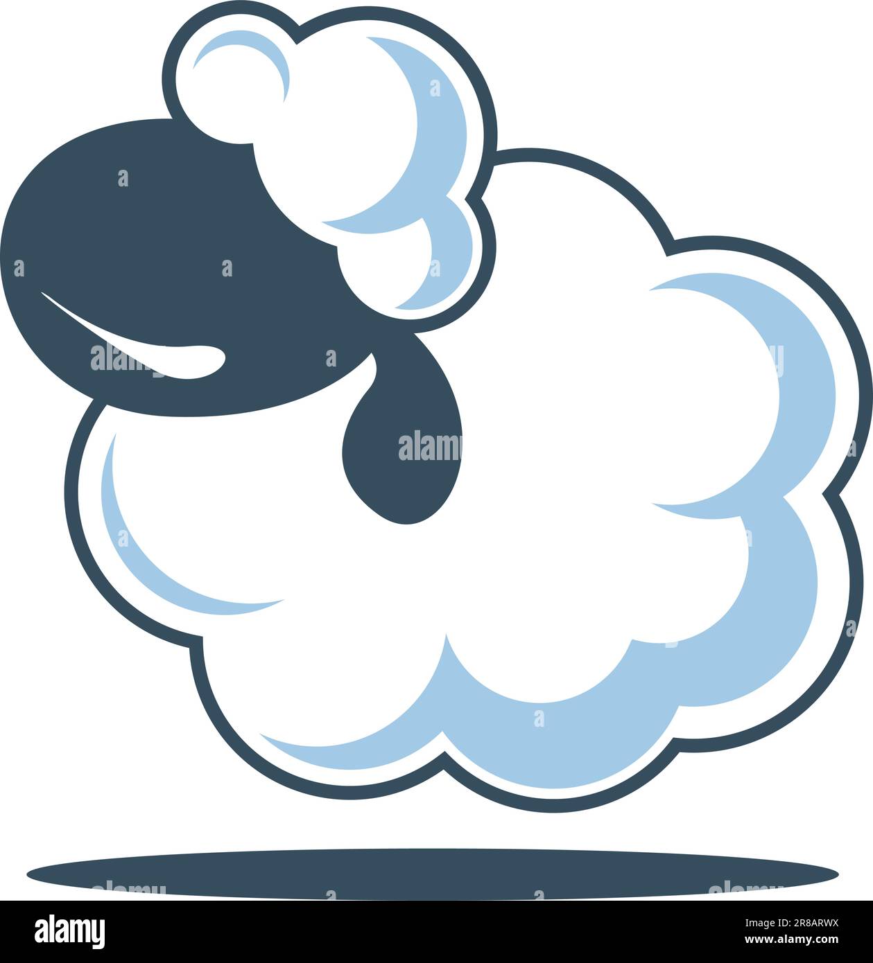 Sheep logo icon design illustration Stock Vector Image & Art - Alamy