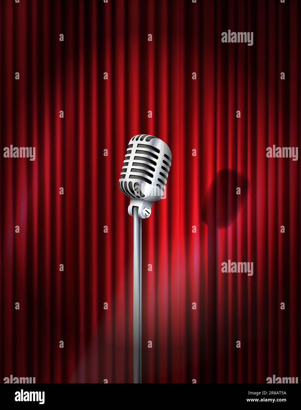 Comedy Stage Background