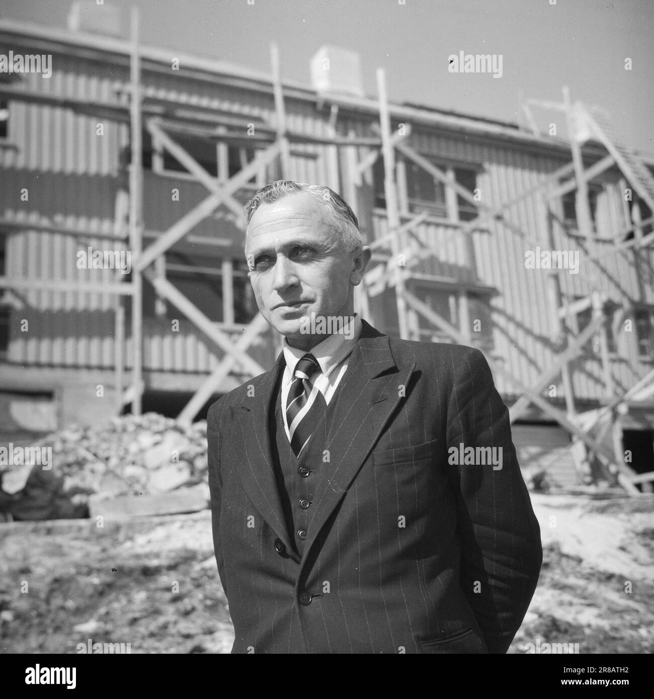 Actual 11-1-1947: Reconstruction in Kristiansund Kristiansund N. The ...