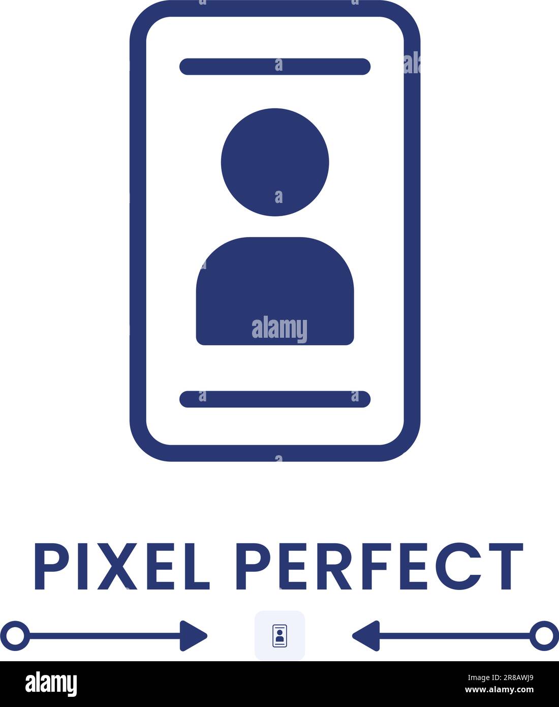 Personal profile black solid desktop icon Stock Vector Image & Art - Alamy