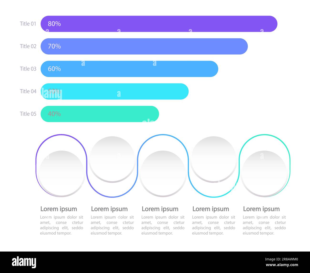 Horizontal data bars hi-res stock photography and images - Alamy