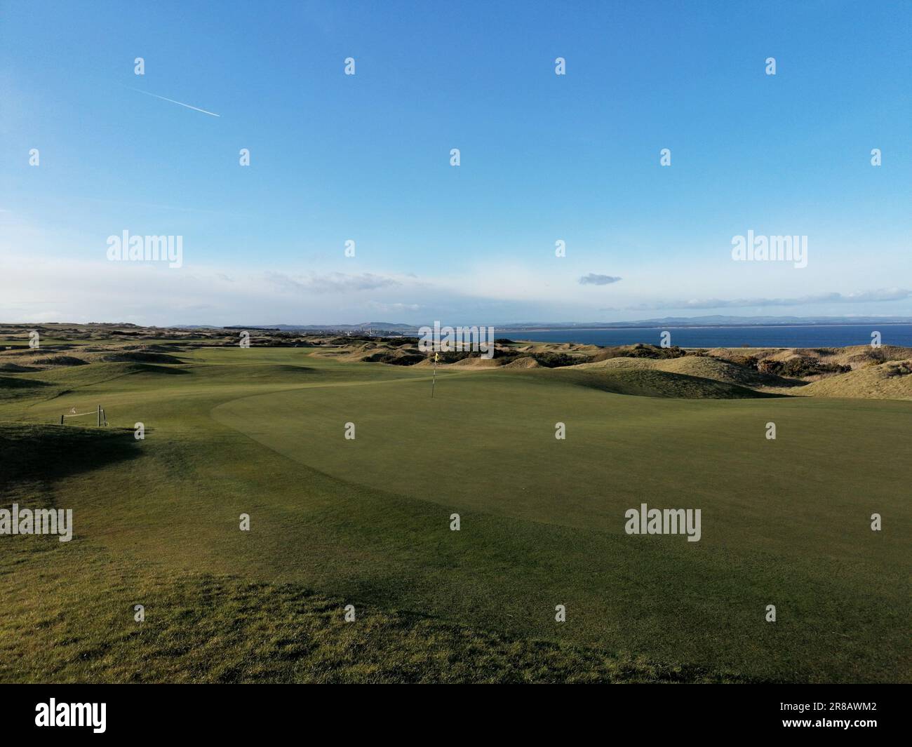 An aerial view of Fairmont St Andrews Torrance Course golf course ...