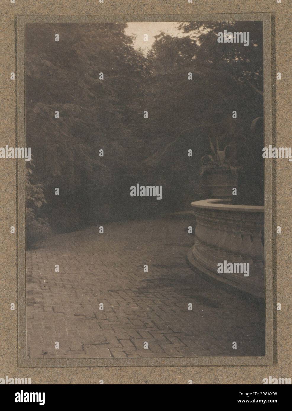 Scene in a Garden ca. 1899 by Joseph T. Keiley, born New York City 1869 ...