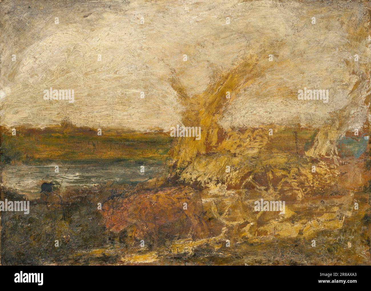 Harvest n.d. by Albert Pinkham Ryder, born New Bedford, MA 1847-died ...