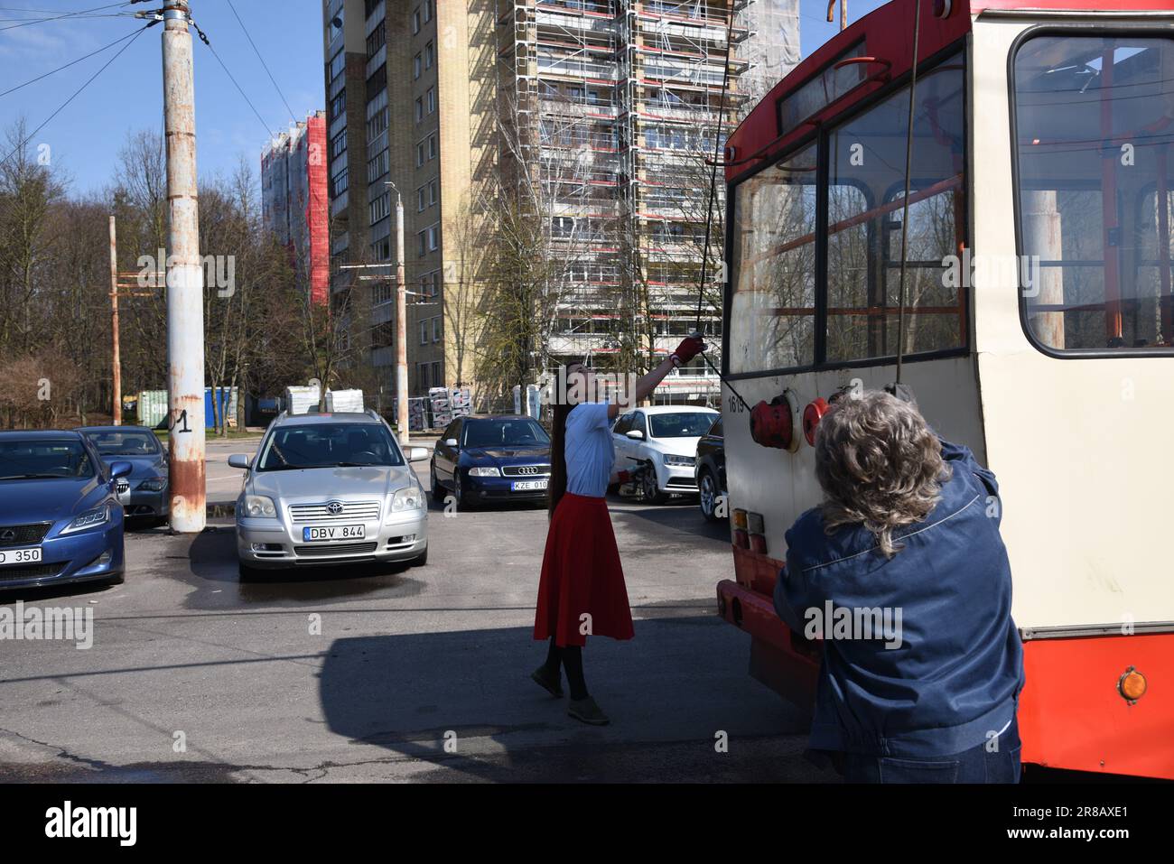 Trolley retriever hi-res stock photography and images - Alamy