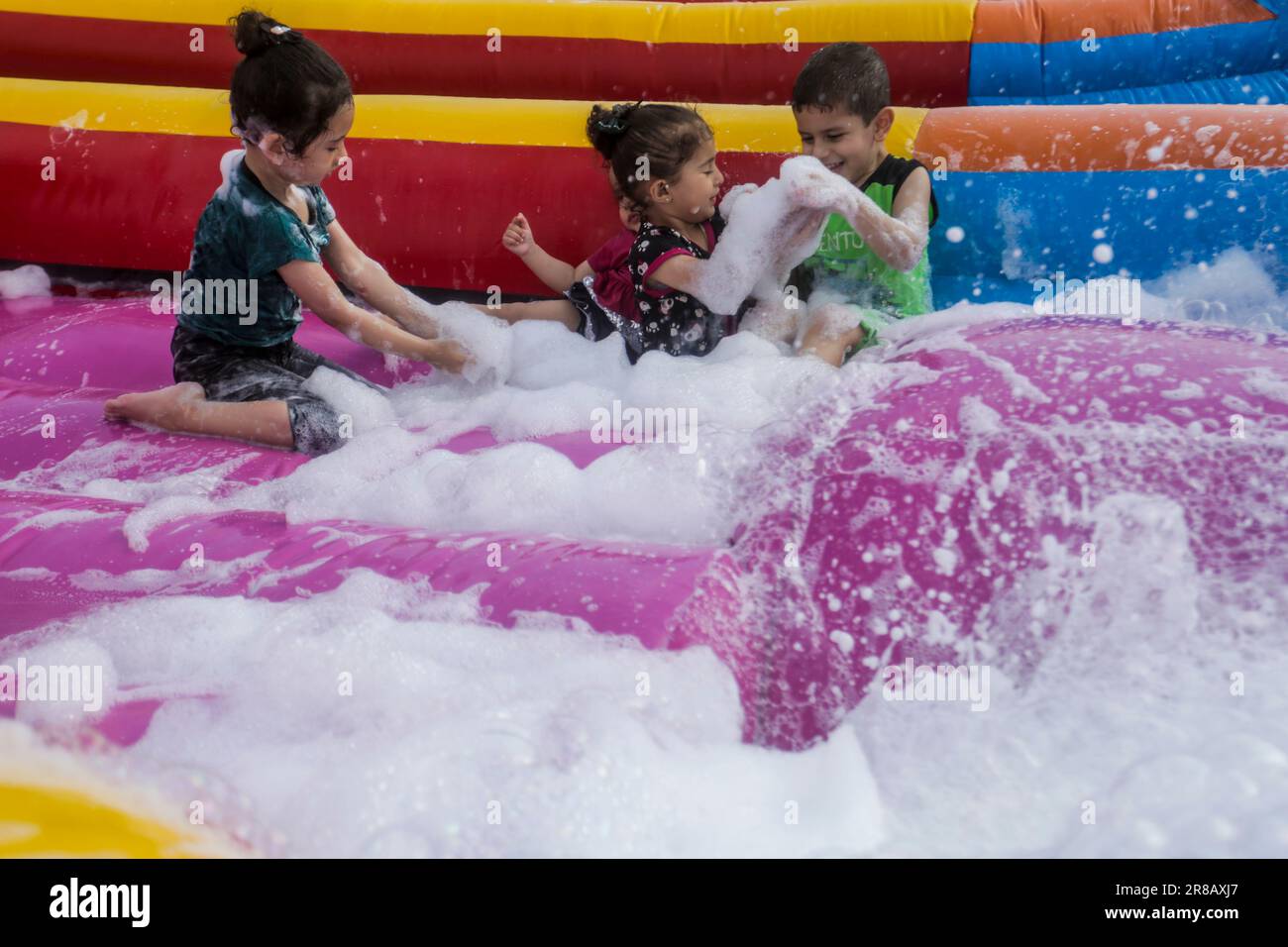 Gaza, The Gaza Strip, Palestine. 19th June, 2023. Palestinian children ...