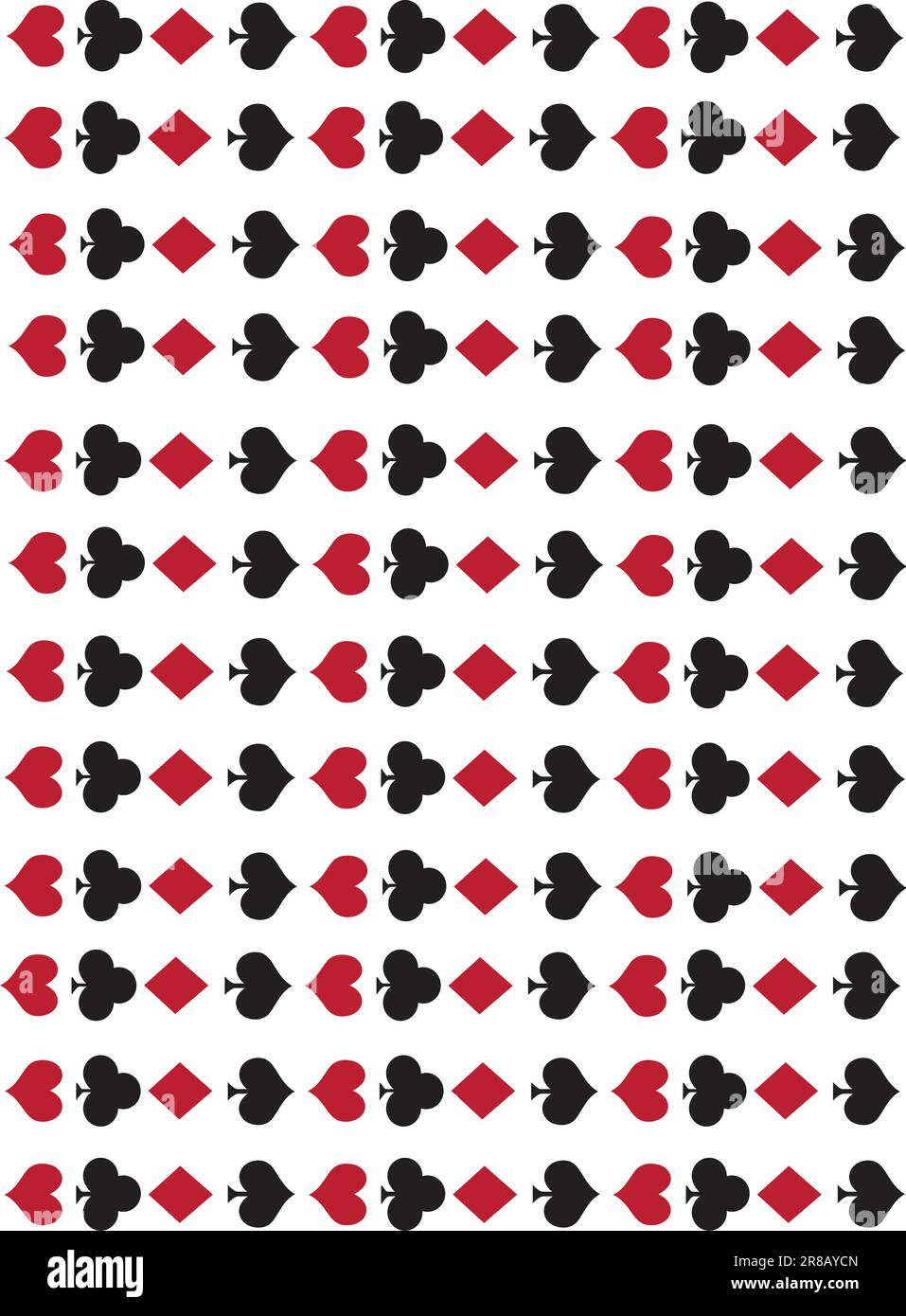 Card suits design hi-res stock photography and images - Alamy