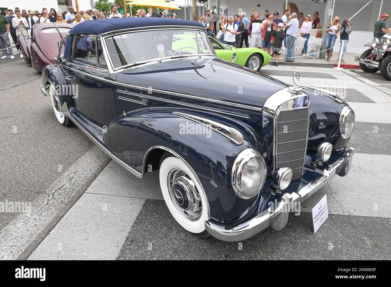 Beverly Hills, California, USA. 18th June, 2023. 1956 Mercedes-Benz ...