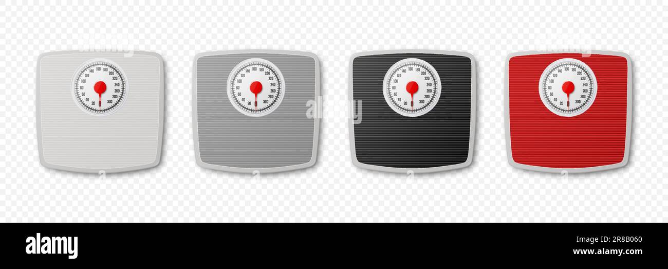 Vector 3d Realistic Bathroom Scales Bathroom Body Weight Scales Icon