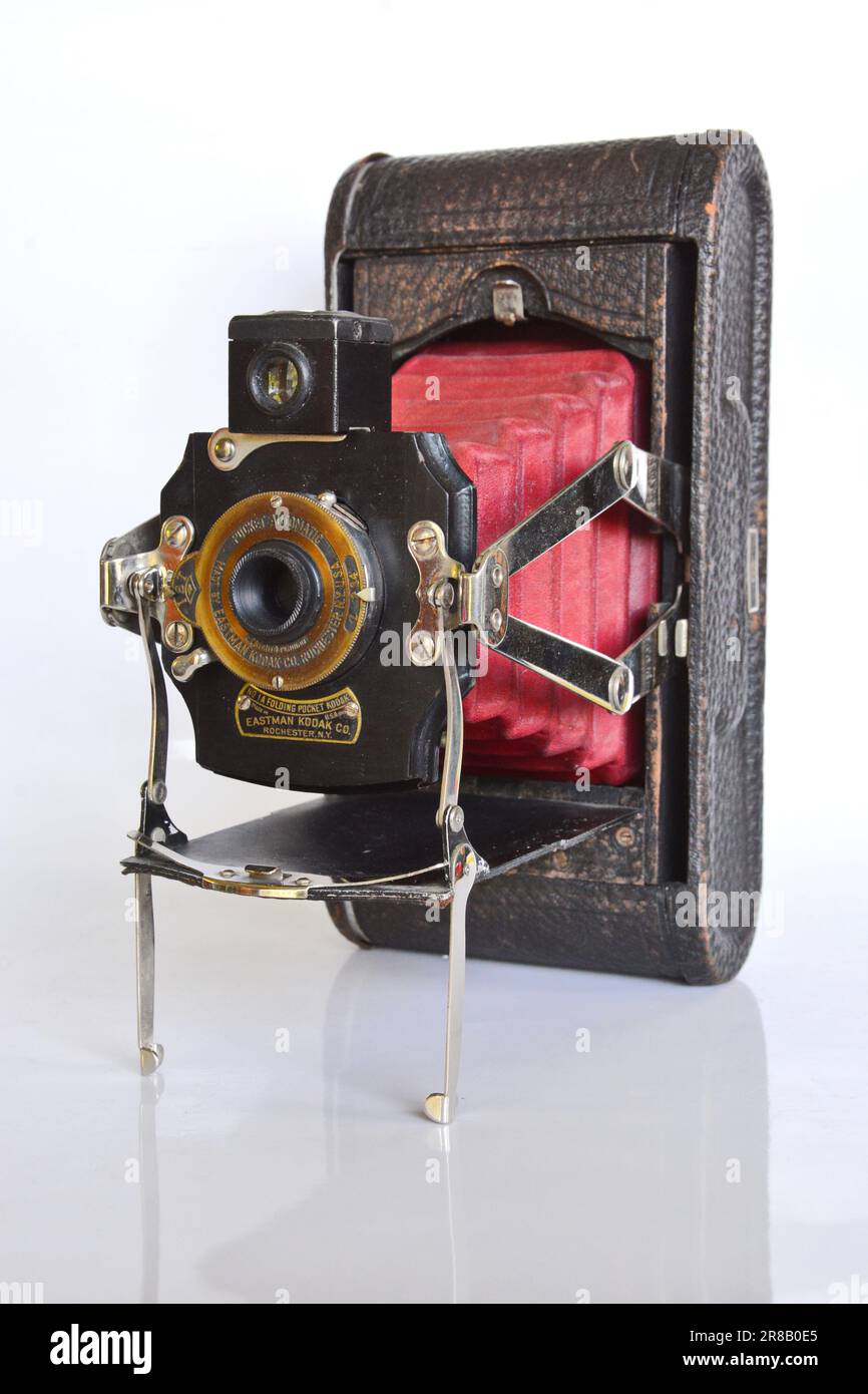 Kodak No. 1 A Folding Camera Stock Photo - Alamy