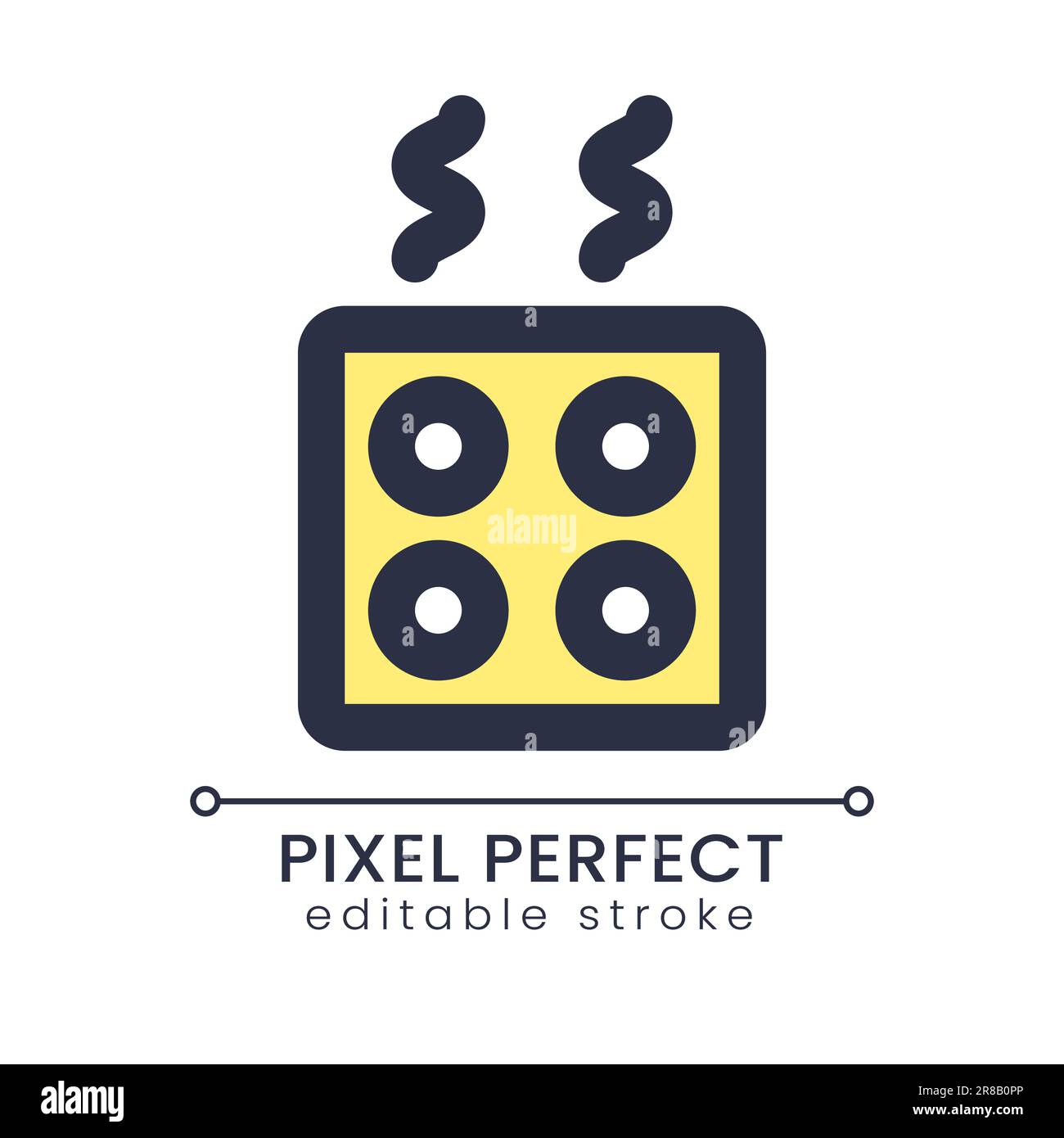 Pixel art stove icon hi-res stock photography and images - Alamy