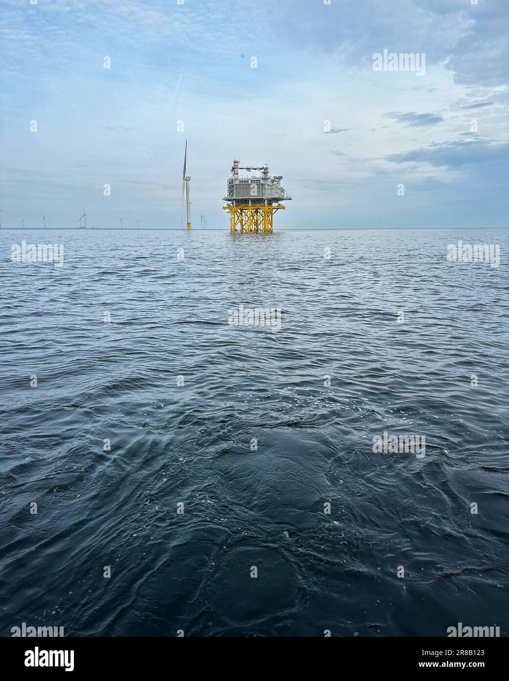 Offshore, Sub station, in the North Sea Stock Photo - Alamy
