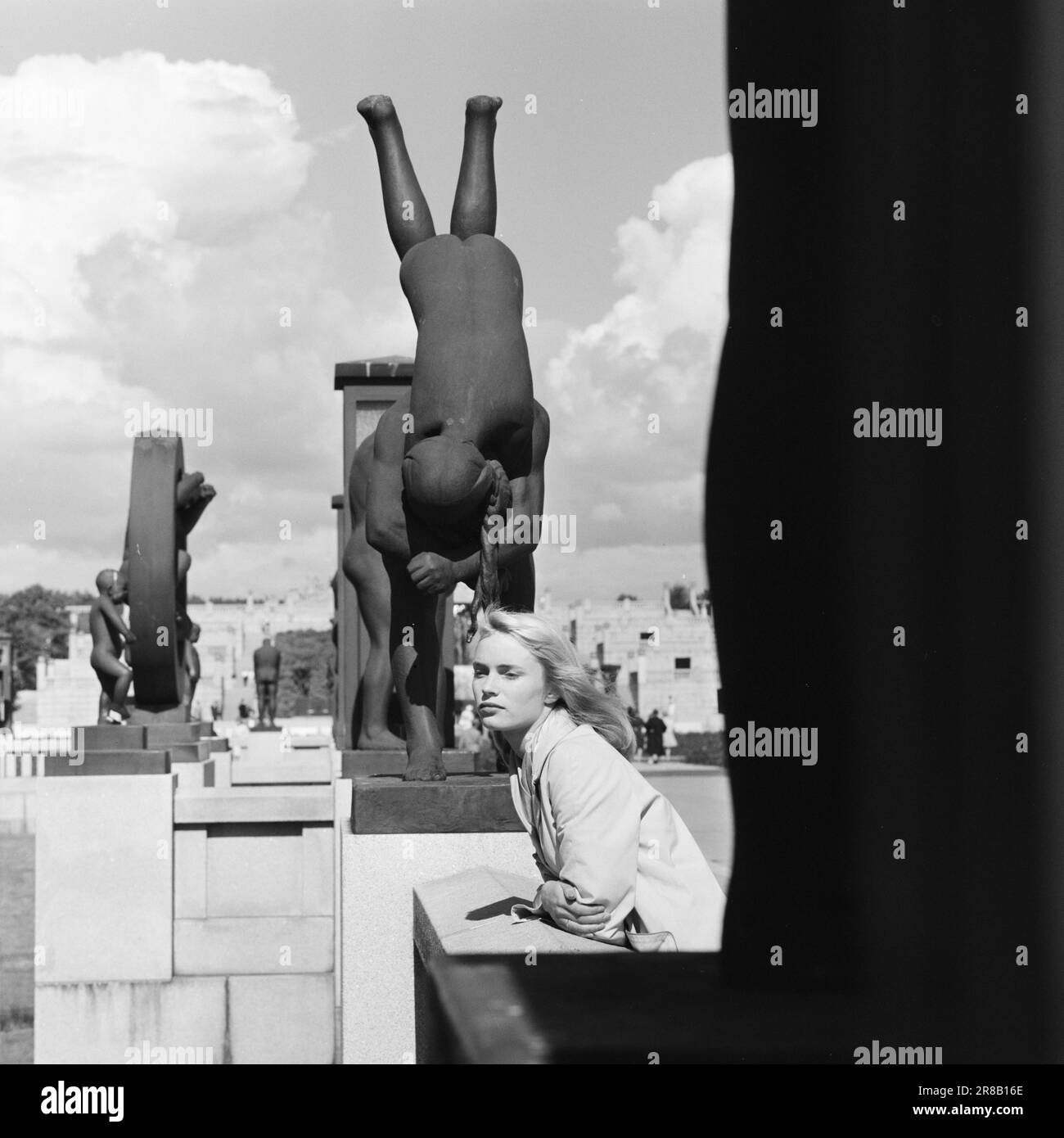 Actual 28-8-1960: Line from the monastery Margrete Robsahm, 18 years ...