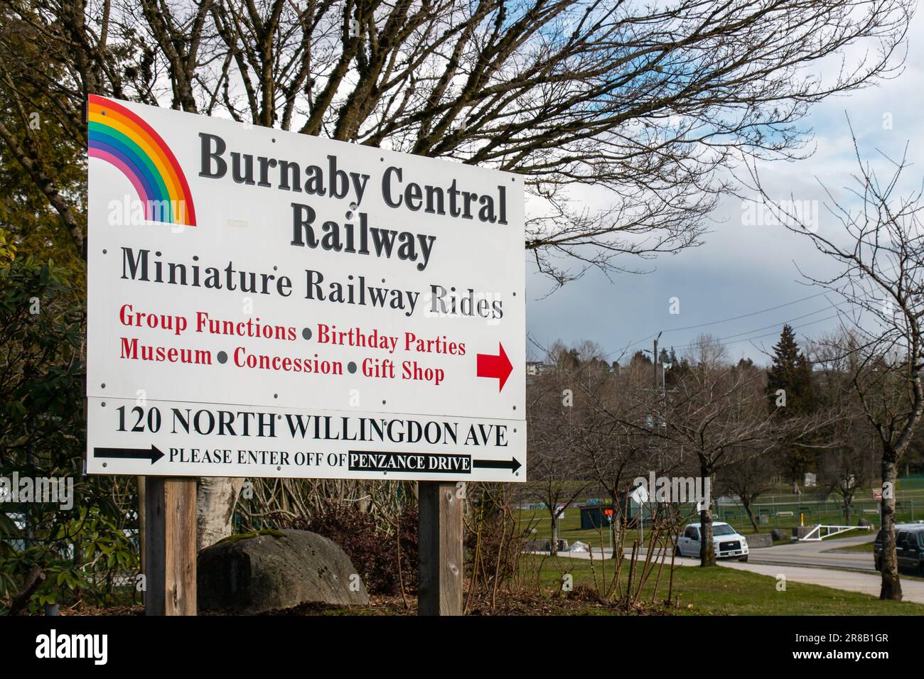 Burnaby central railway hi-res stock photography and images - Alamy