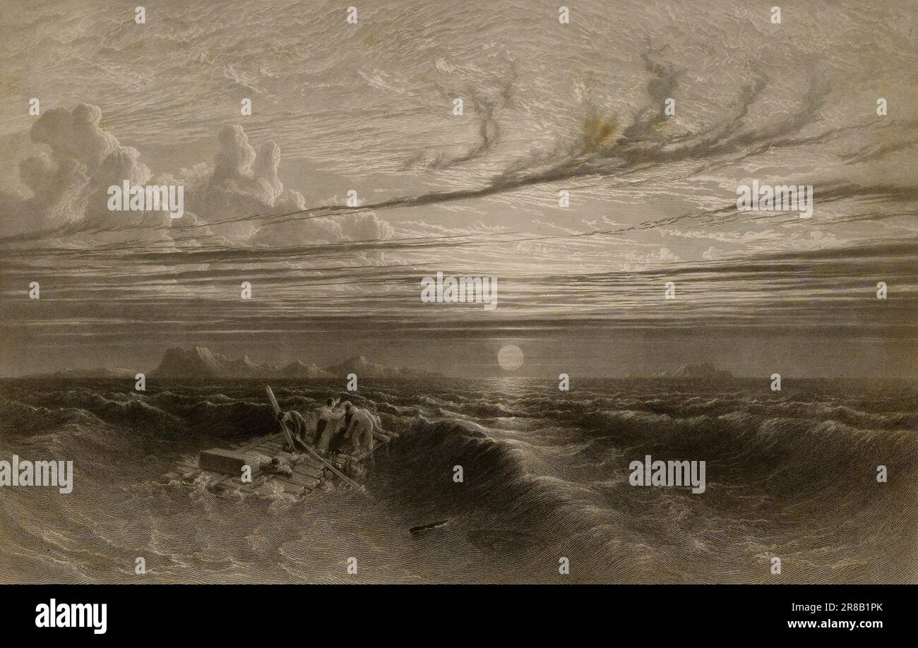 Sunset at Sea after a Storm [] by William Miller, English, born ...