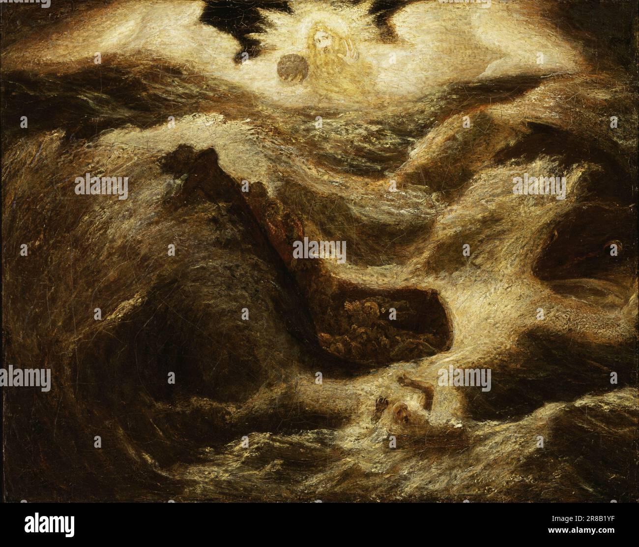 Jonah ca. 1885-1895 by Albert Pinkham Ryder, born New Bedford, MA 1847 ...