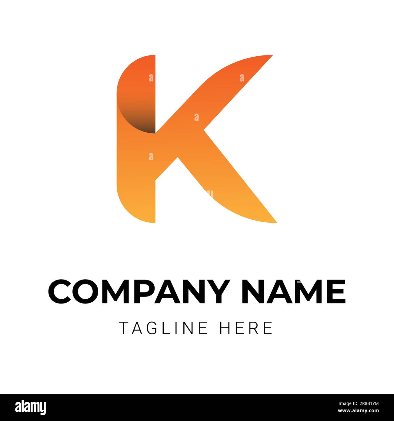 Letter gradient colorful logo design Stock Vector Image & Art - Alamy