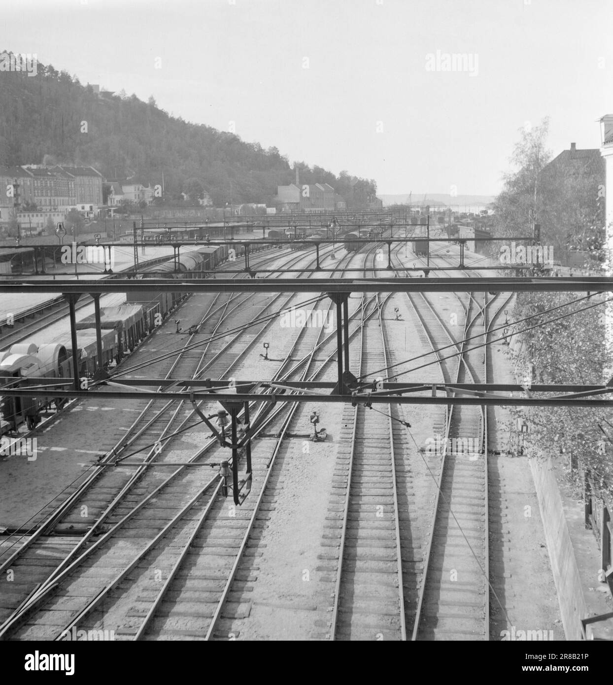 Nsb train tracks Black and White Stock Photos & Images - Alamy