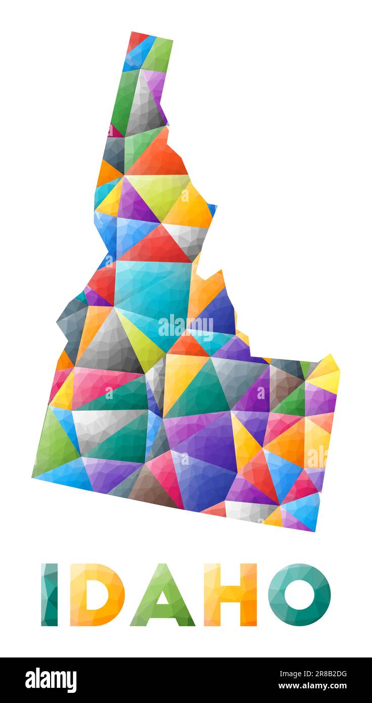 Idaho infographic hi-res stock photography and images - Alamy