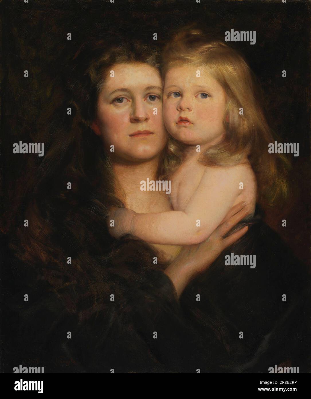 Mother Love n.d. by Charles Frederick Naegele, born Knoxville, TN 1857 ...