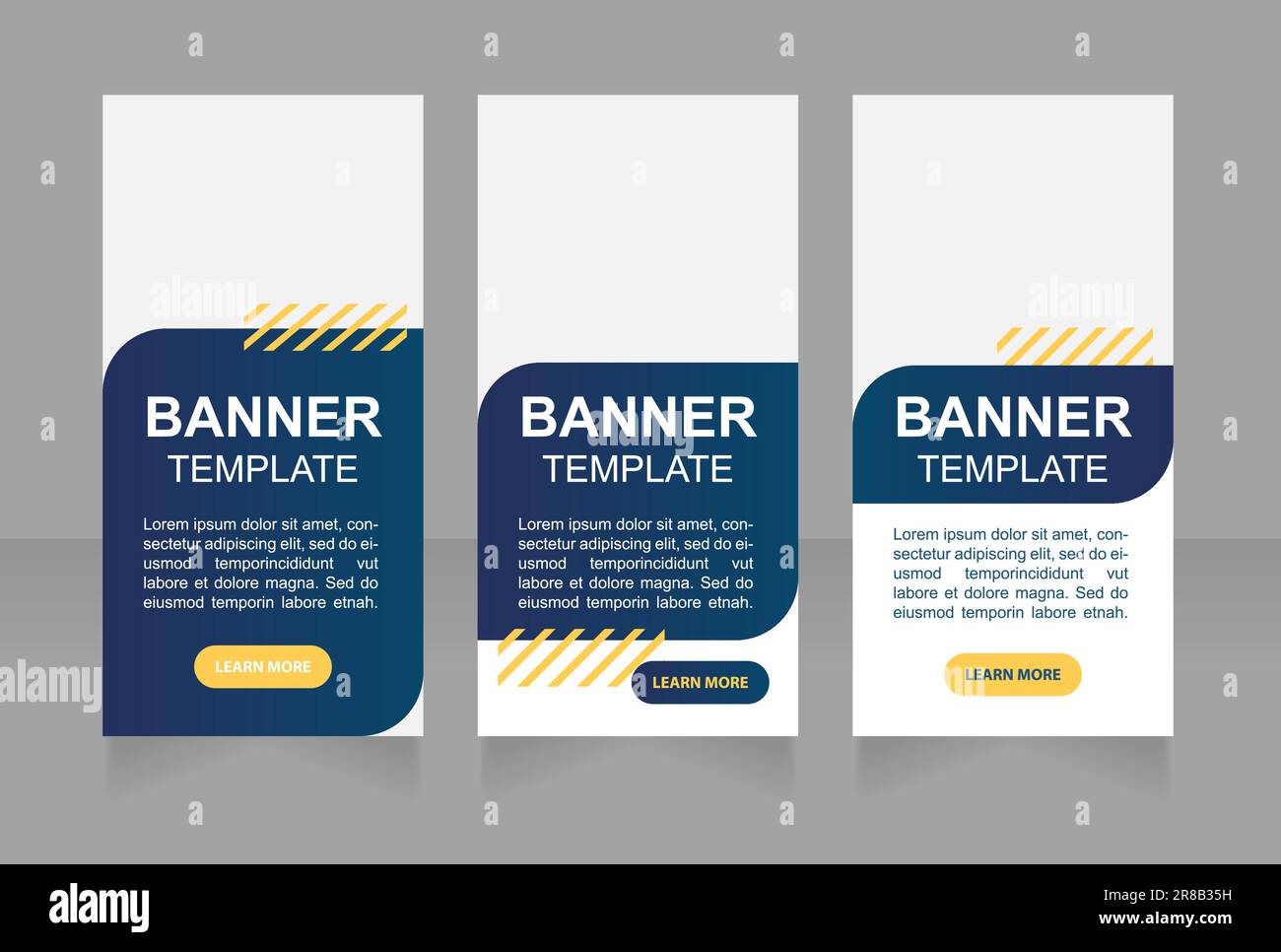 Agricultural industry and machinery web banner design template Stock ...