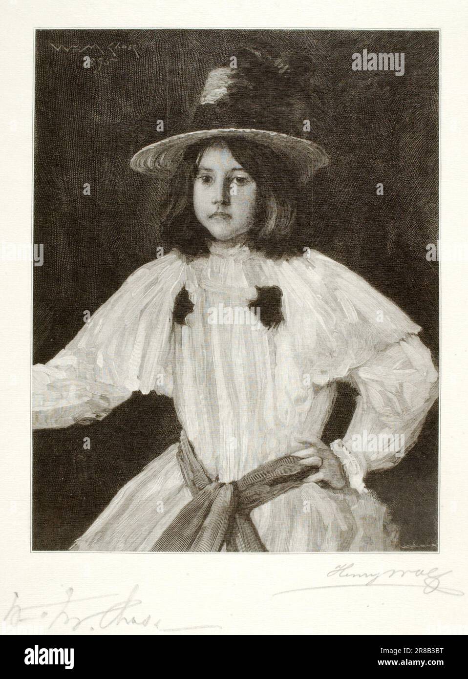 Alice 1892 by Henry Wolf, born Eckwersheim, Alsace 1852-died New York ...