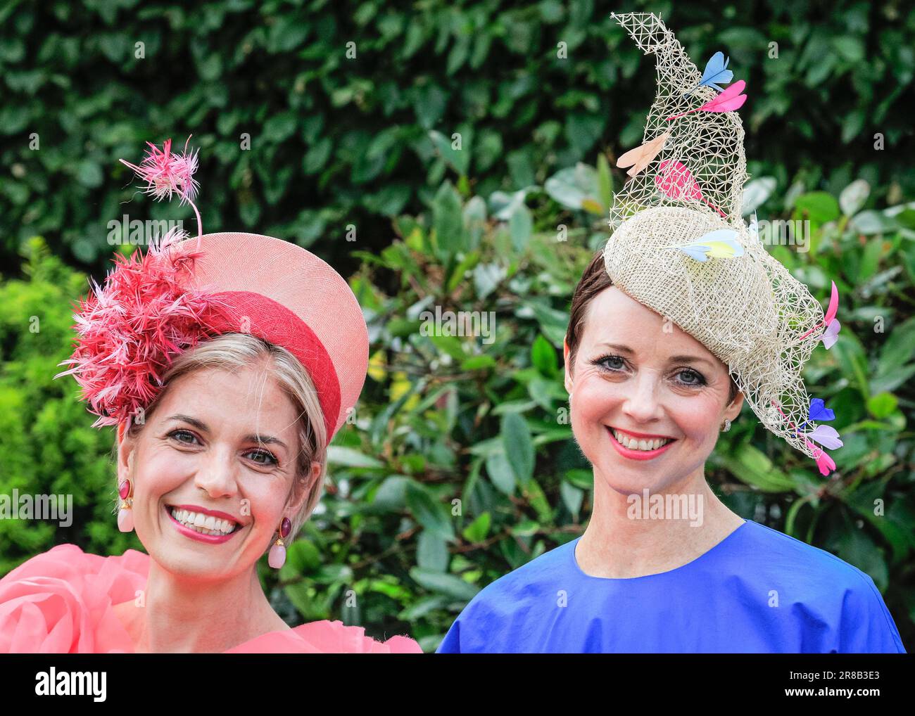London, UK. 20th June, 2023. Catherine Stewart and sarah Soulsby pose ...