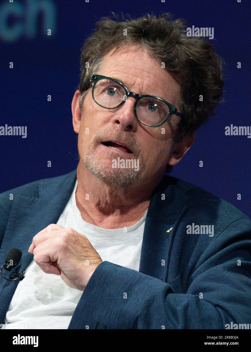 Munich, Germany. 20th June, 2023. Michael J. Fox, actor and founder of ...