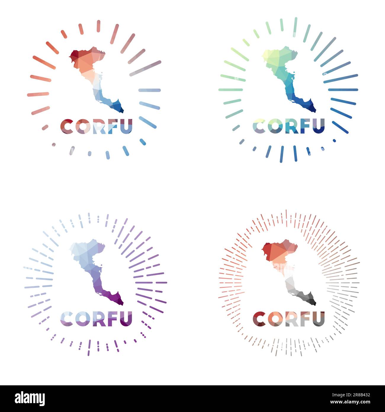 Geography travel greece island corfu hi-res stock photography and ...