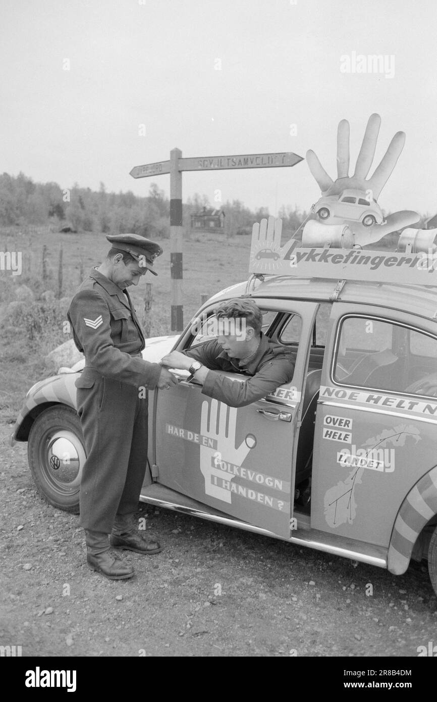Current 43-4-1960 : They can get a car on their thumb.The lucky finger ...
