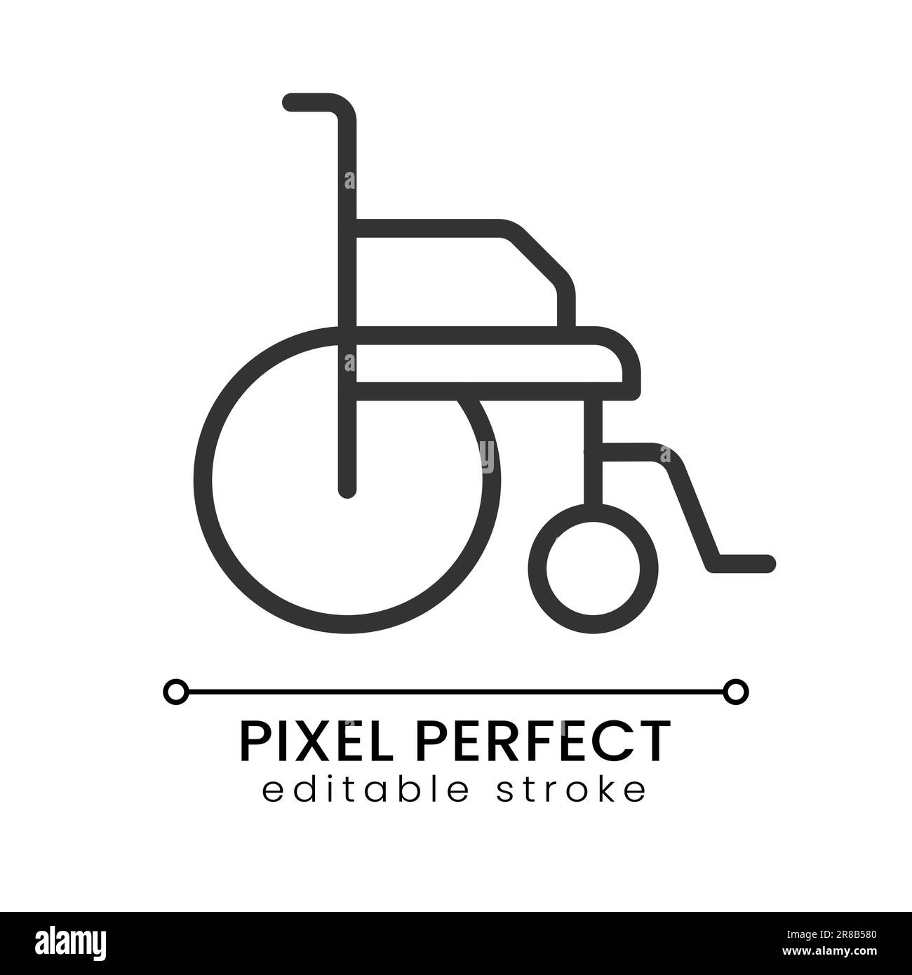 Wheelchair pixel perfect linear icon Stock Vector Image & Art - Alamy Wheelchair pixel perfect linear icon Stock Vector Image & Art - Alamy