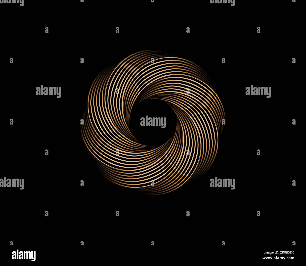 Metallic gold lines Stock Vector Images - Alamy